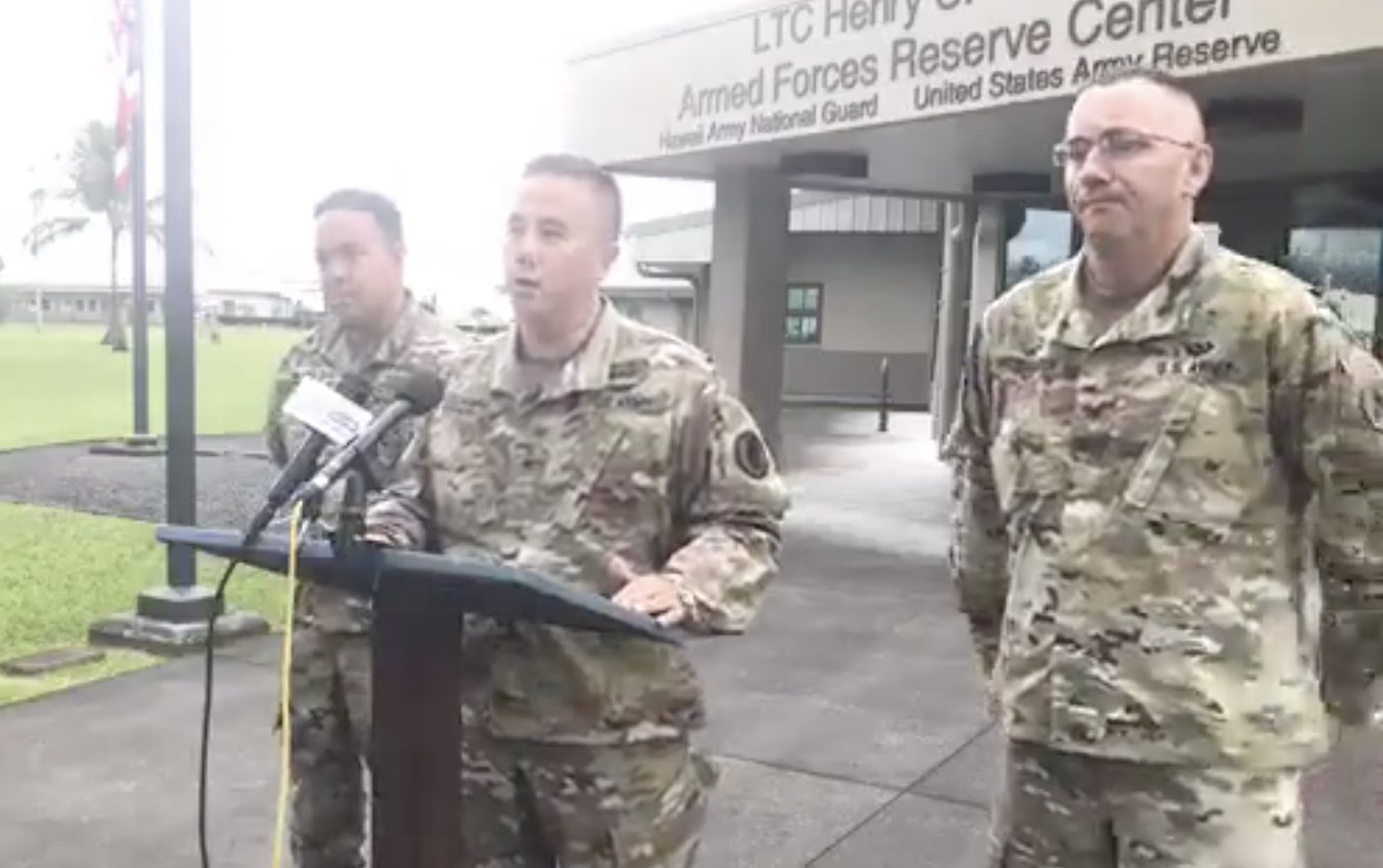 Retiree News | JTF 5-0 formation in response to lava