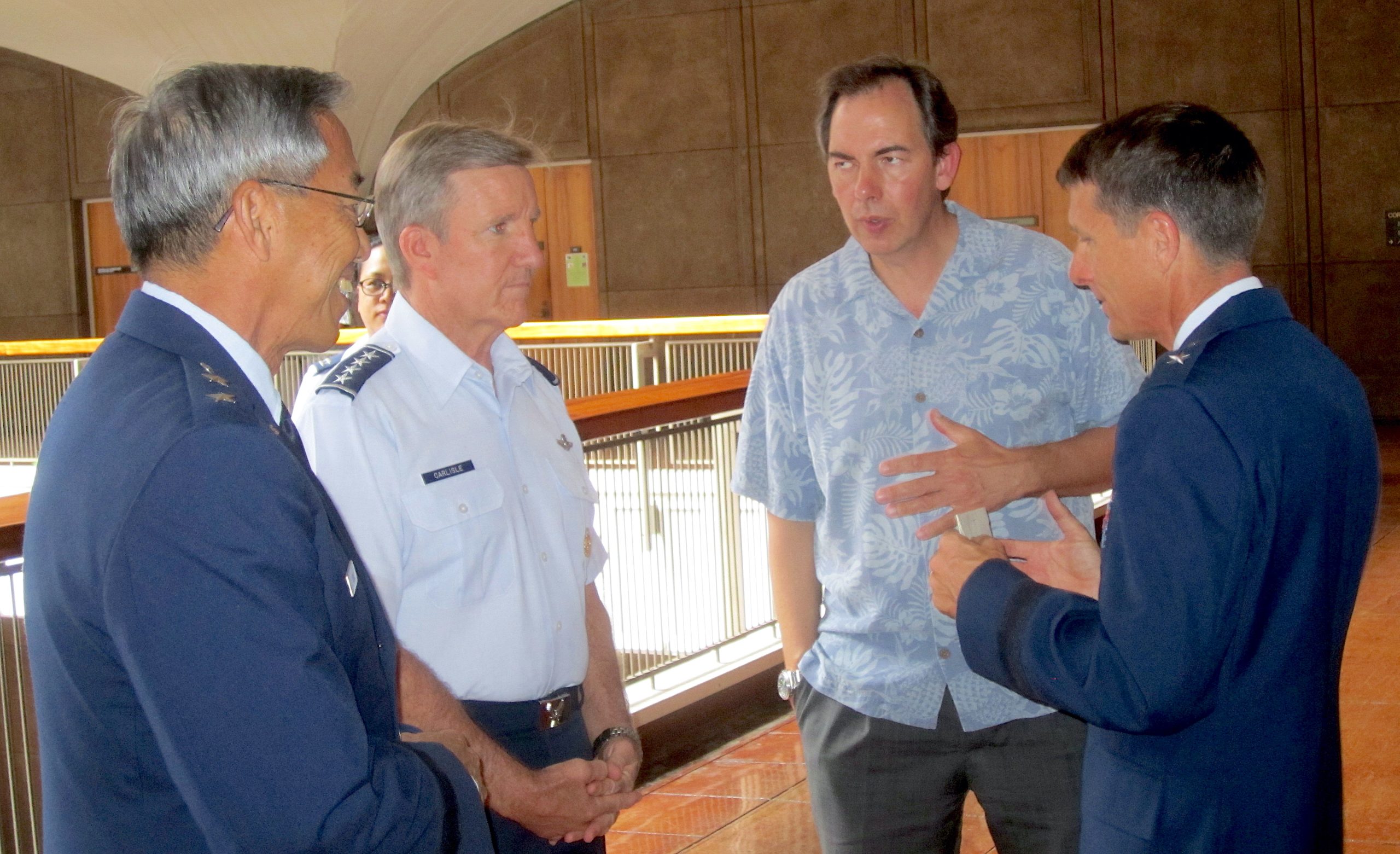 Retiree News | Check Six – 2014: Michael Compton Receives Second Star