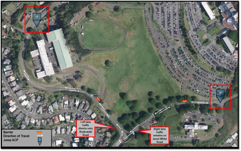 Retiree News | Tripler Army Medical Center traffic flow