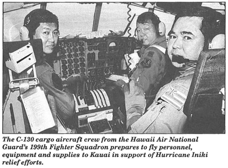 Department of Defense | 1992 Hurricane Iniki Response