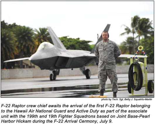 Department of Defense | 2010 F-22 Raptor Aircraft Arrival
